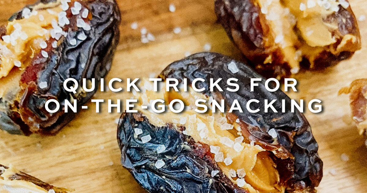 Five Tips for Healthy Grab and Go Snacks