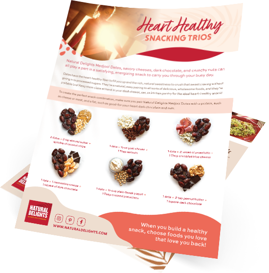 Heart Healthy Snacking Trios | Natural Delights
